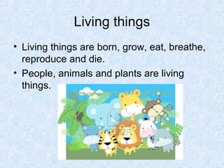 Livingthings.3 cm | PPT