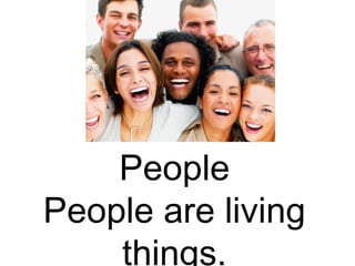 Living things and non living things | PPT