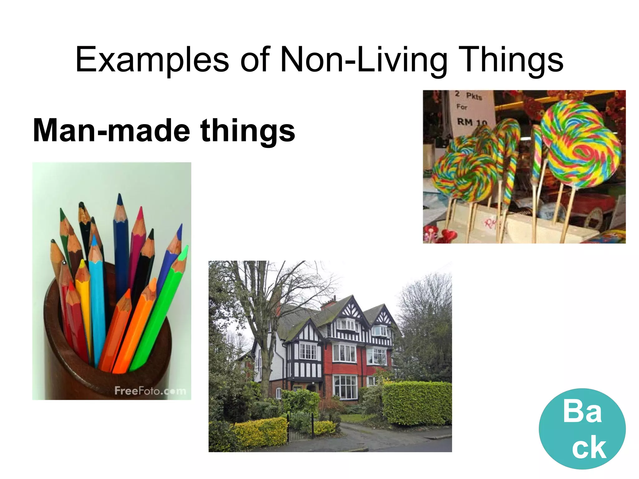 Living things and non living things (with license) | ODP