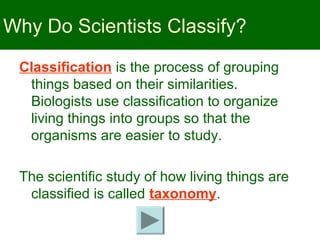 Living things classification | PPT