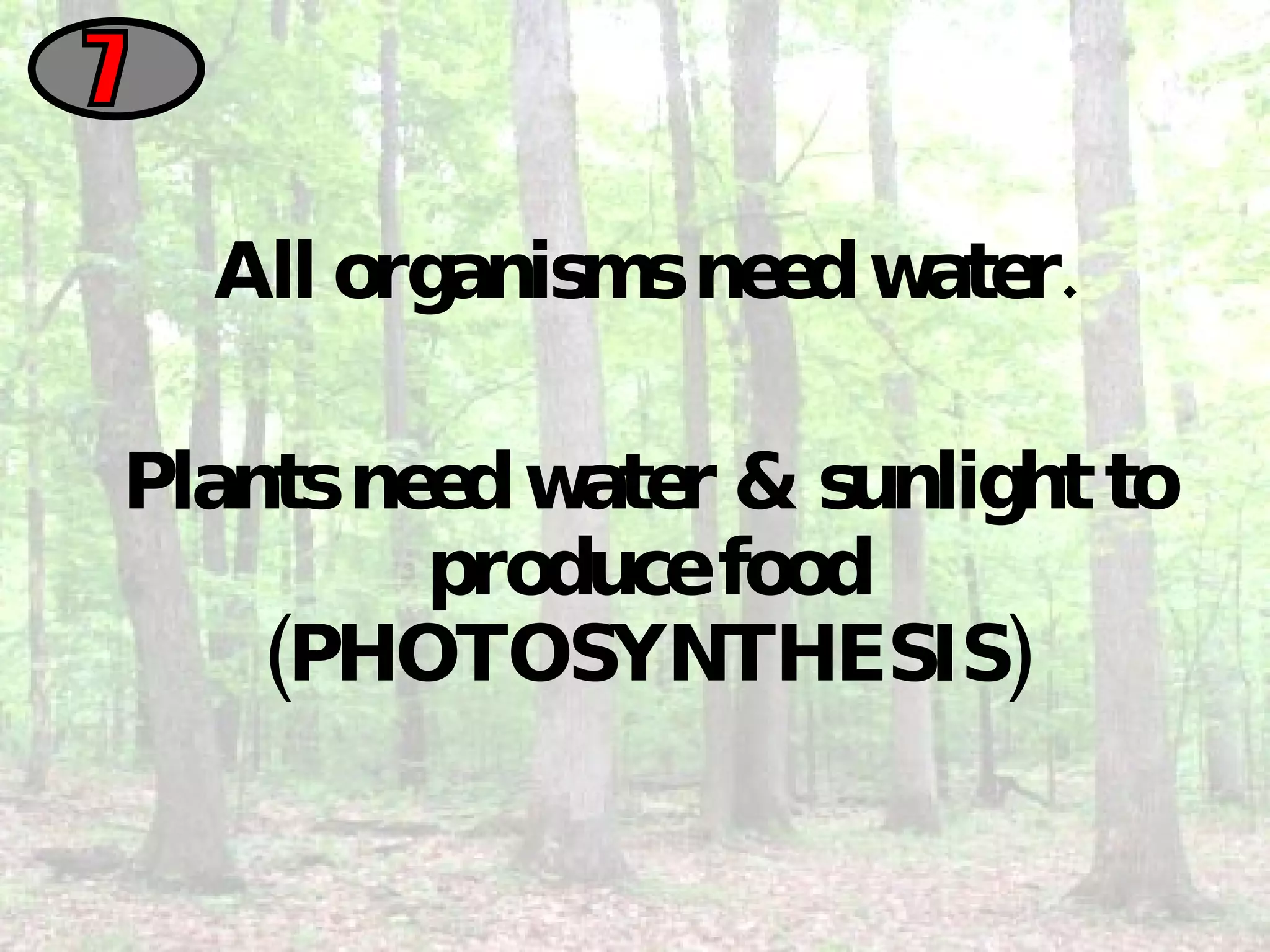 Living Things & The Environment | PPT