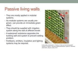 AN INTRODUCTION TO GREEN WALLS: LIVING WALLS | PDF
