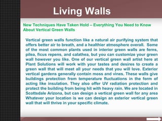 Living walls | PPT