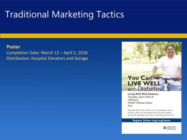Marketing Campaign for Living well with Diabetes | PPTX | Diabetes ...