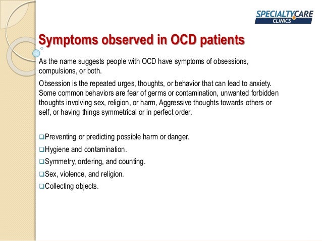 Living well with obsessive compulsive disorder | symptoms & treatments ...