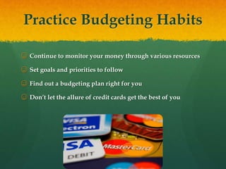 Living with a budget power point | PPT