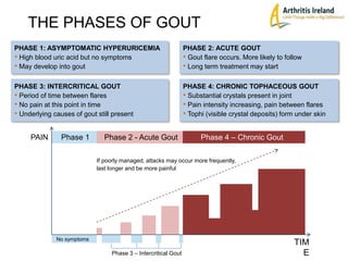 Living with gout - Prof. Geraldine McCarthy | PPTX