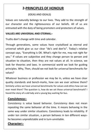 Living with honour1 | DOCX