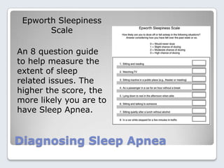 Living with Sleep Apnea | PPTX