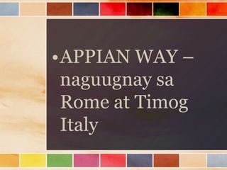 Ambag ng Rome sa Panitikan at Arkitektura | PPTX