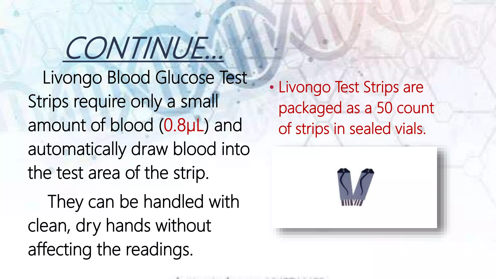Livongo : The blood glucose monitoring meter | PPTX | Diabetes ...