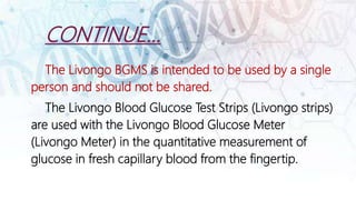 Livongo : The blood glucose monitoring meter | PPTX