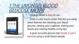 Livongo : The blood glucose monitoring meter | PPTX | Diabetes ...