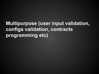Language Independent Validation Rules (LIVR) | PPT
