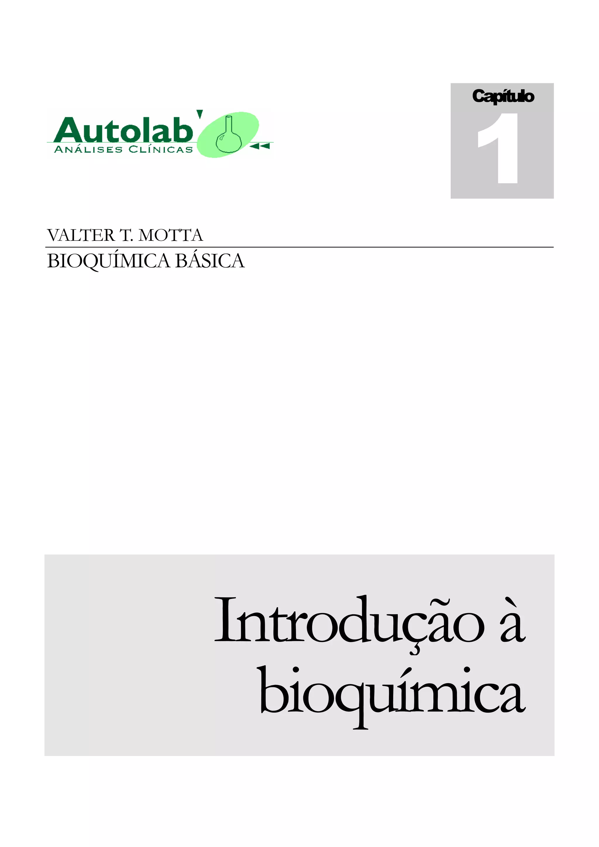 Livro introdução à bioquimica básica | PPT