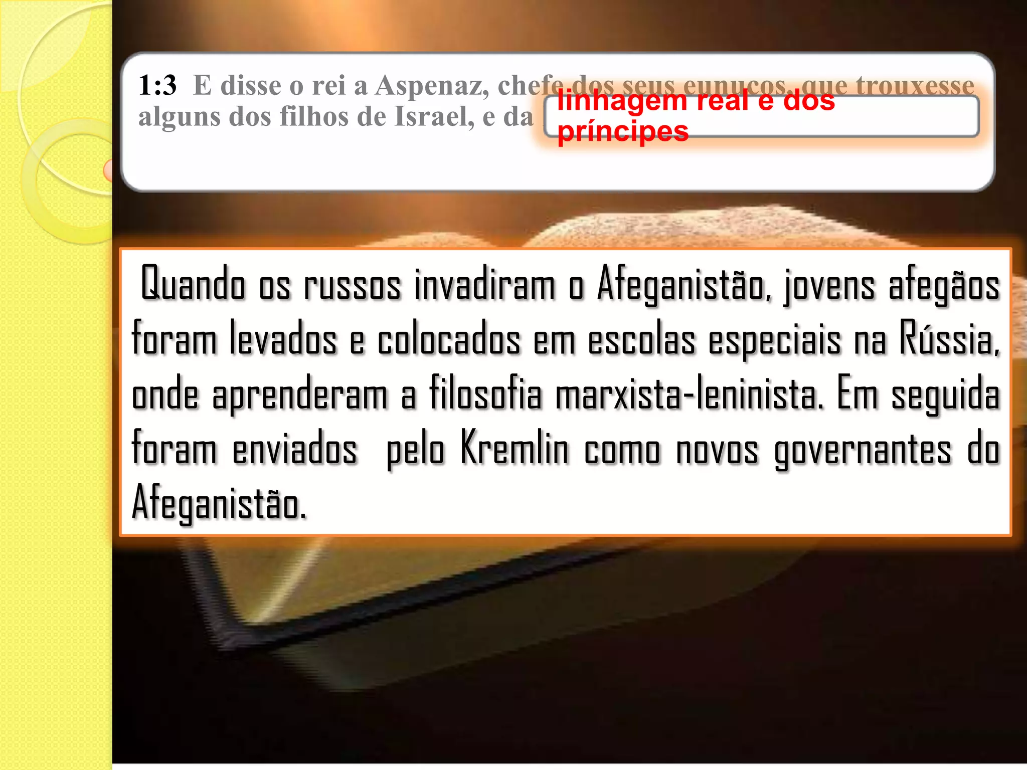 Livro de Daniel cap 1 | PPT