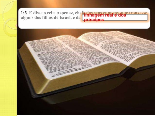 Livro de Daniel cap 1 | PPT