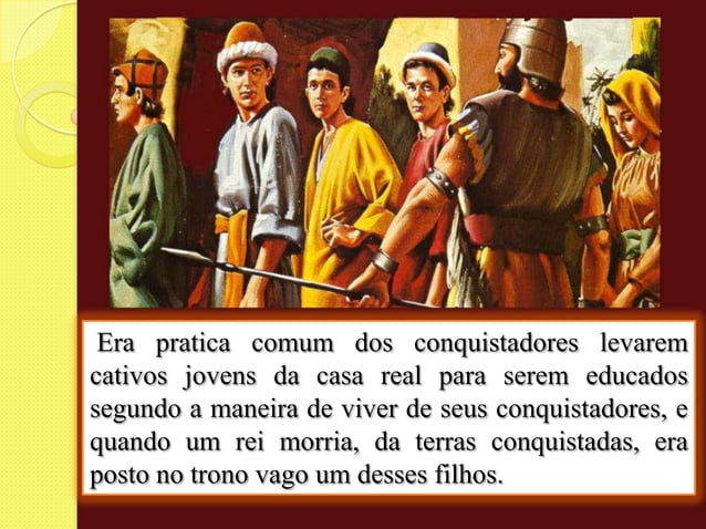 Livro de Daniel cap 1 | PPT