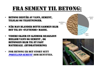 Livsløpsanalyse av sement | PPT