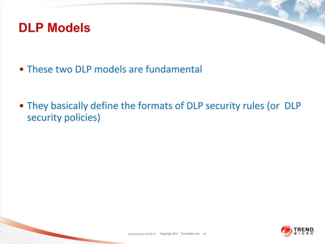 Overview of Data Loss Prevention (DLP) Technology | PDF | Computer Software and Applications ...