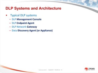 Overview of Data Loss Prevention (DLP) Technology | PDF