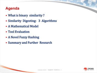 Binary Similarity : Theory, Algorithms and Tool Evaluation | PDF