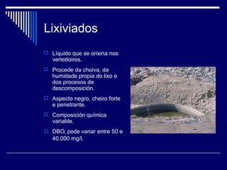 Lixiviados | PPT