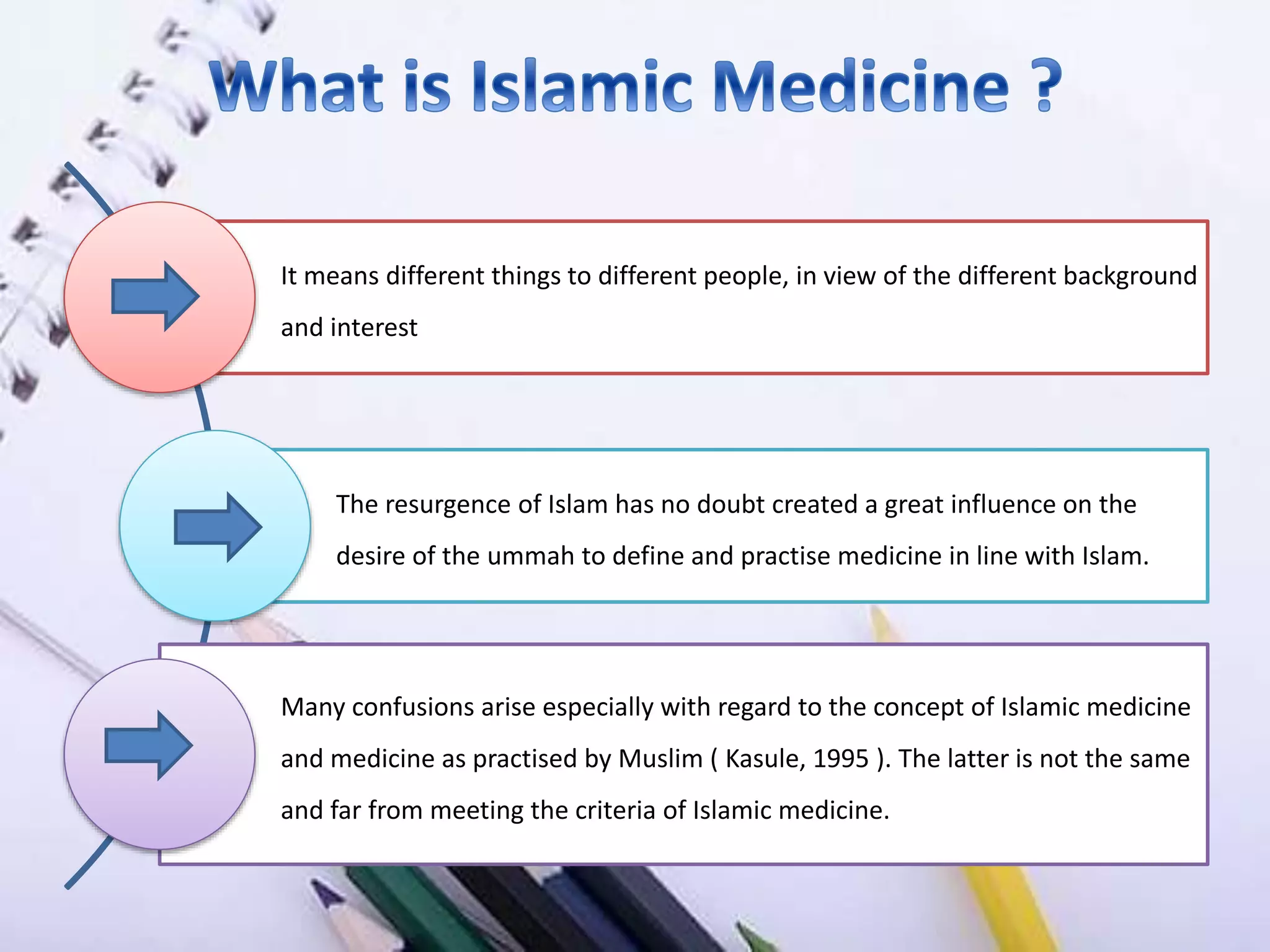 islamic medicine - power point | PPSX
