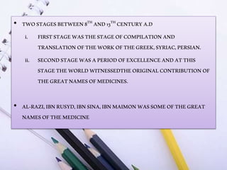 islamic medicine - power point | PPSX