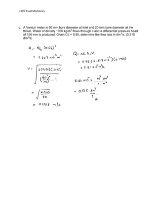 Liza anna jj309 fluid mechanics (buku kerja | PDF