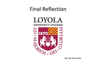 Final Reflection | PPTX