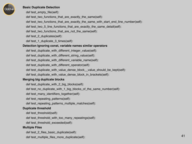 Test Driven Development Of A Static Code Analyzer Pdf Web 9606