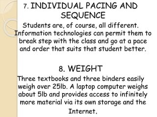 Importance of Technology in Education | PPTX