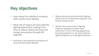 Lightscene 2019: National Lighting Survey | PPT