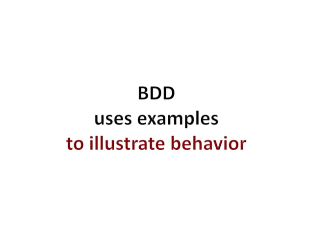Behaviour Driven Development by Liz Keogh | PPTX Behaviour Driven Development by Liz Keogh | PPTX