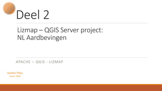 Lizmap qgis project nl aardbevingen | PDF