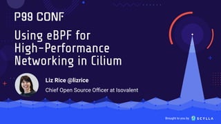 Using eBPF for High-Performance Networking in Cilium | PDF