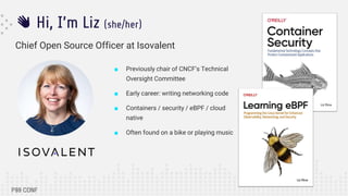 eBPF vs Sidecars by Liz Rice at Isovalent | PPTX