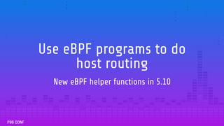 Zero-overhead Container Networking with eBPF and Netkit by Liz Rice | PDF | Computer Networking ...