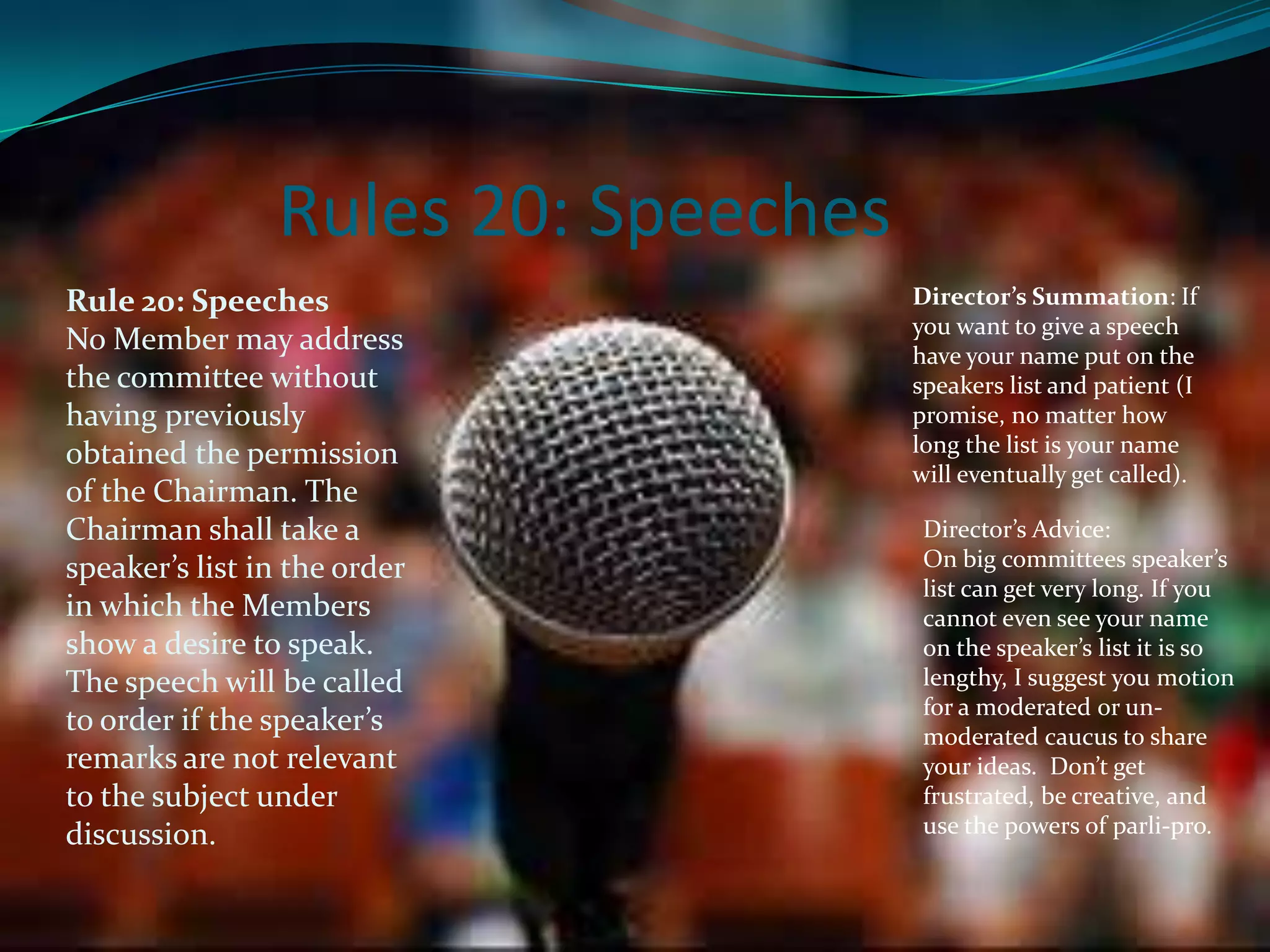 Rules of Procedure 101 | PPTX