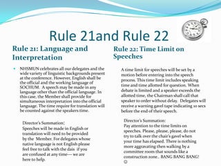 Rules of Procedure 101 | PPT