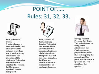 Rules of Procedure 101 | PPT
