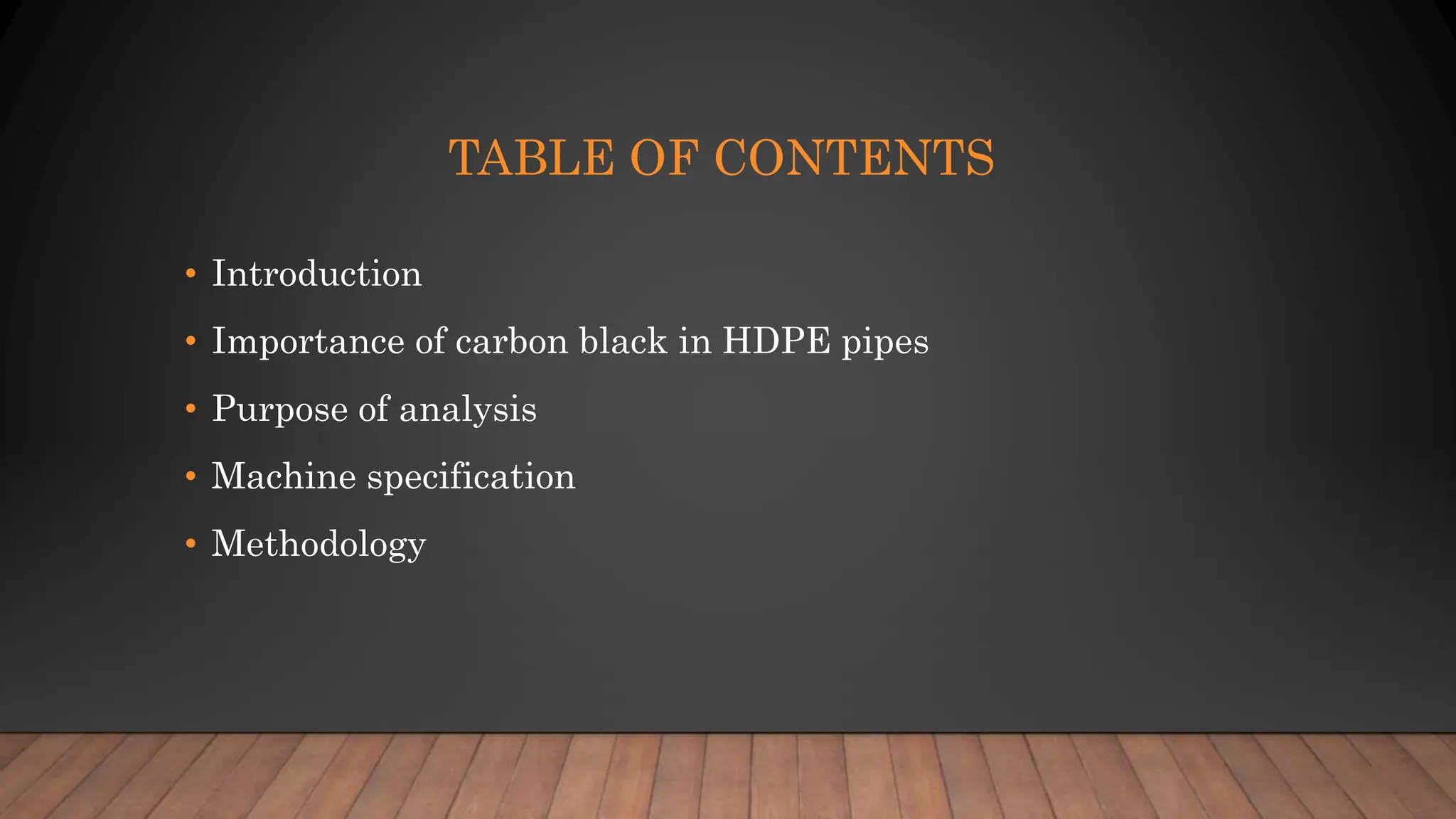 Prevention on Carbon Black Content Test of HDPE Pipe | PPTX
