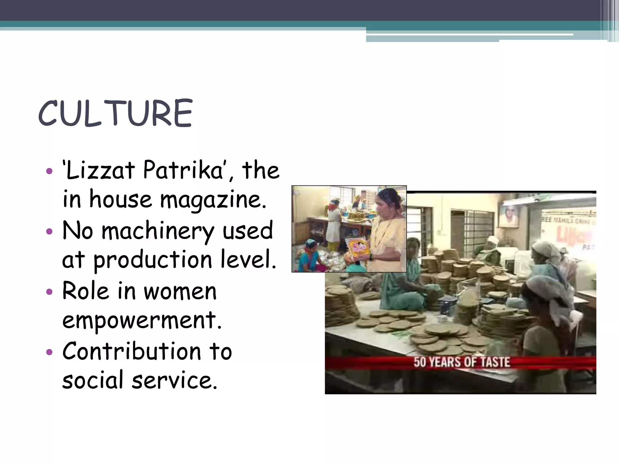 LIZZAT PAPAD CASE STUDY | PPTX