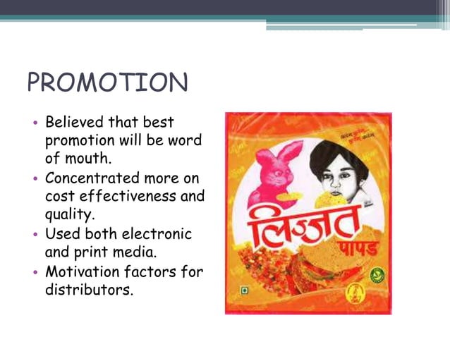 LIZZAT PAPAD CASE STUDY | PPTX