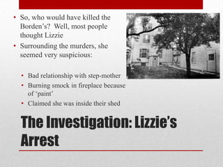 Lizzie Borden Case | PPT