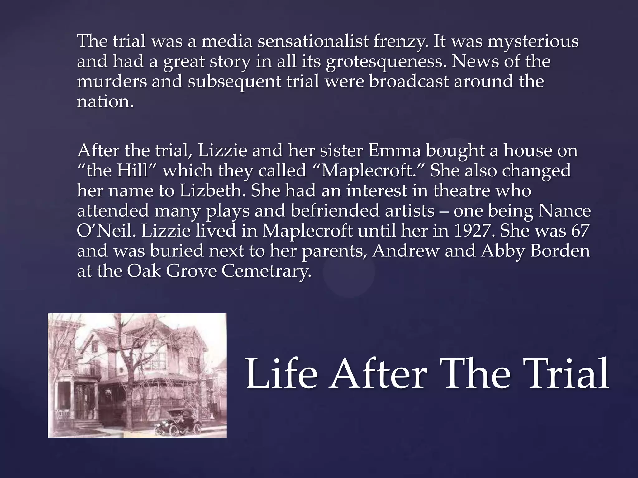 Lizzie Borden | PPSX