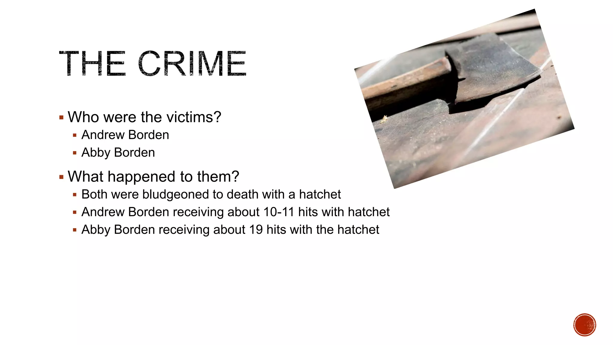 Lizzie Borden | PPT
