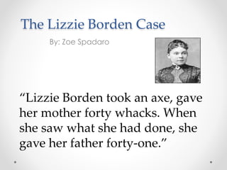 Lizzie borden | PPSX