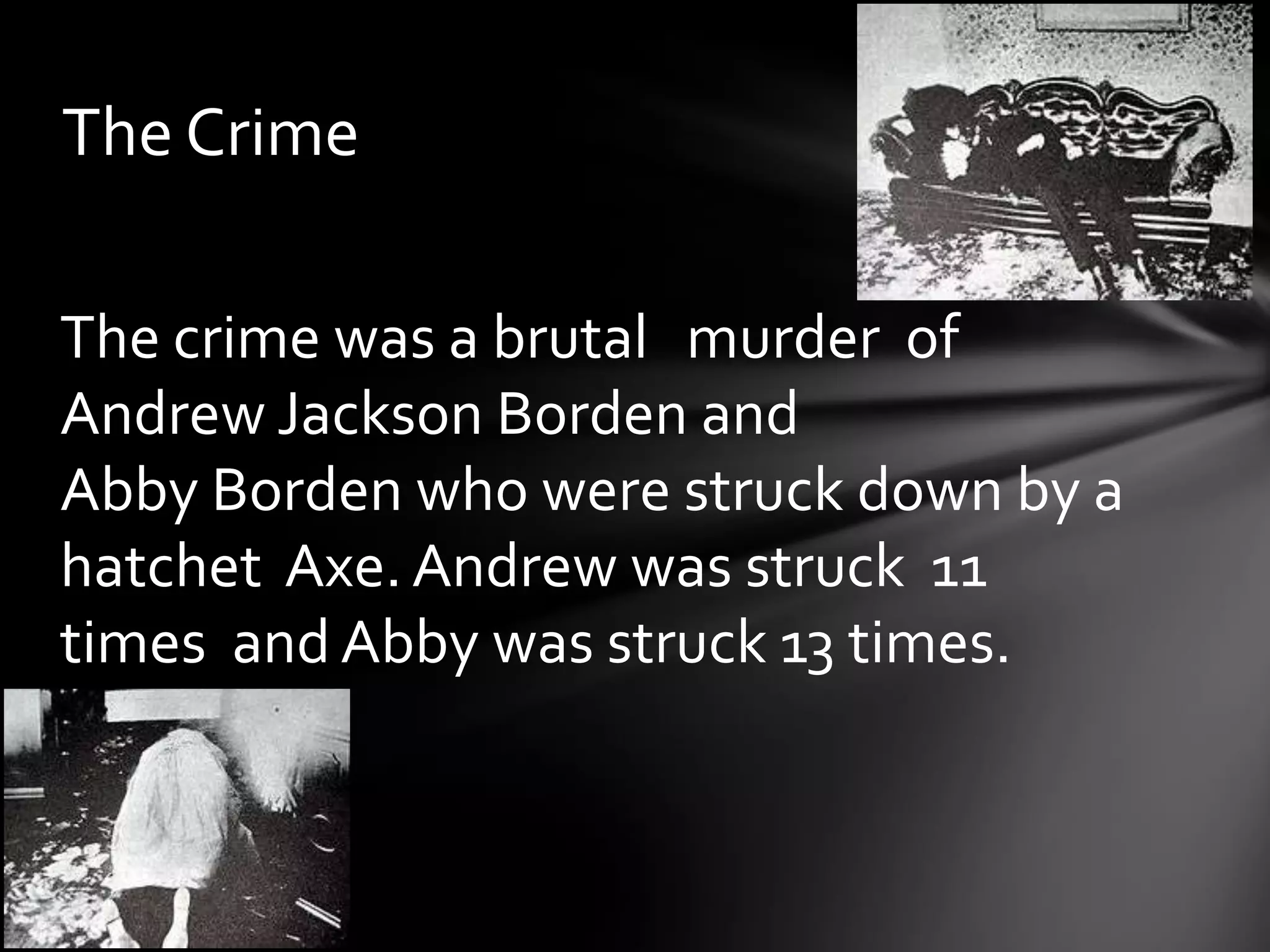 Lizzie borden case | PPT